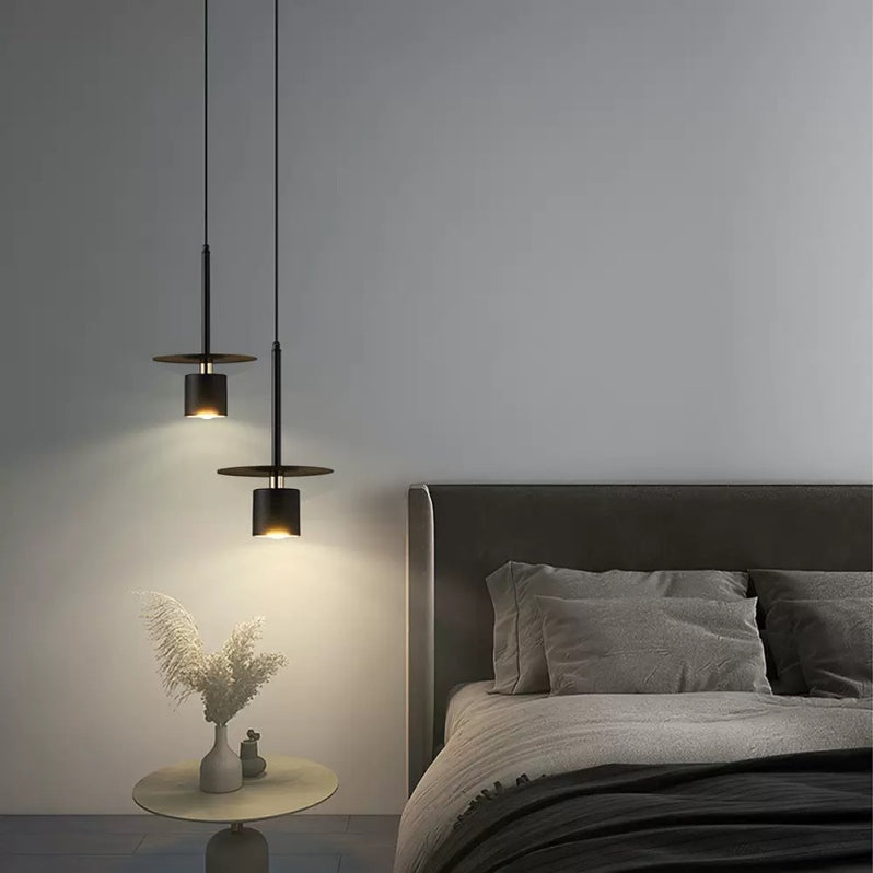 Black Axis Cylinder Spotlight Pendant – Set of 2 | Creative Living