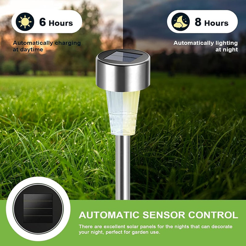 Mini Solar Pathway Landscape Light (Set of 10) | Creative Living