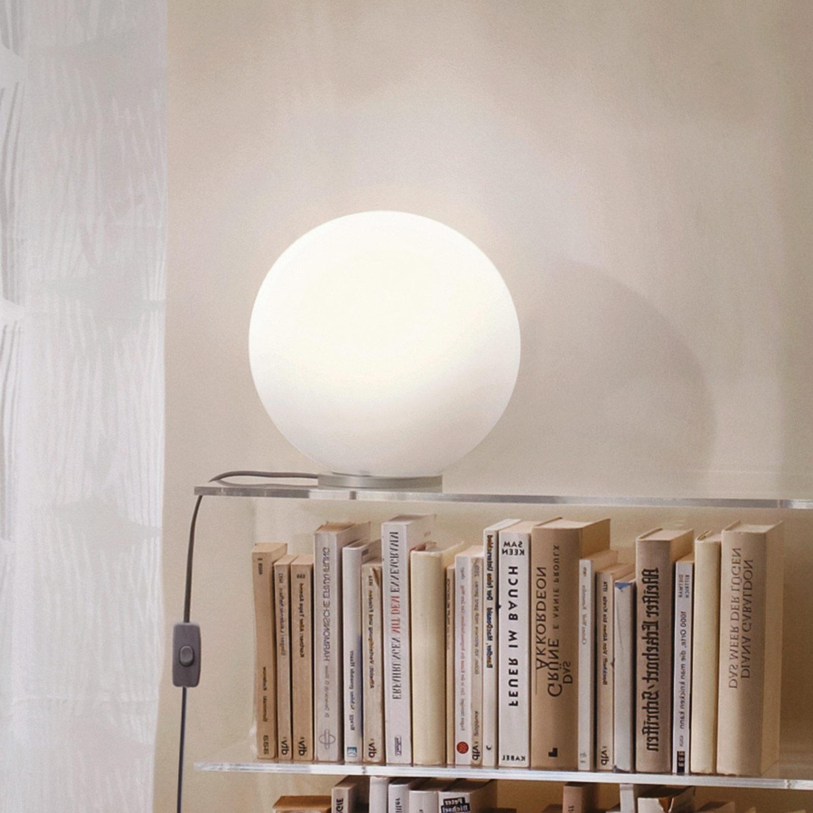 Eurolux Rondo Satin Chrome Table Lamp | Modern Indoor Lighting ...