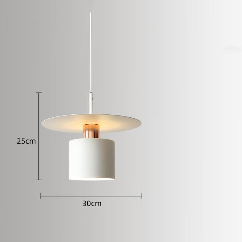White Axis Cylinder Spotlight Pendant - Set of 2 | Creative Living
