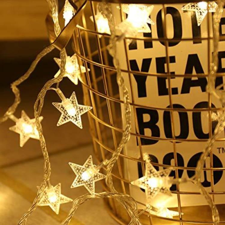 1.5m 10 LEDs Twinkle Star Battery String Lights | Creative Living