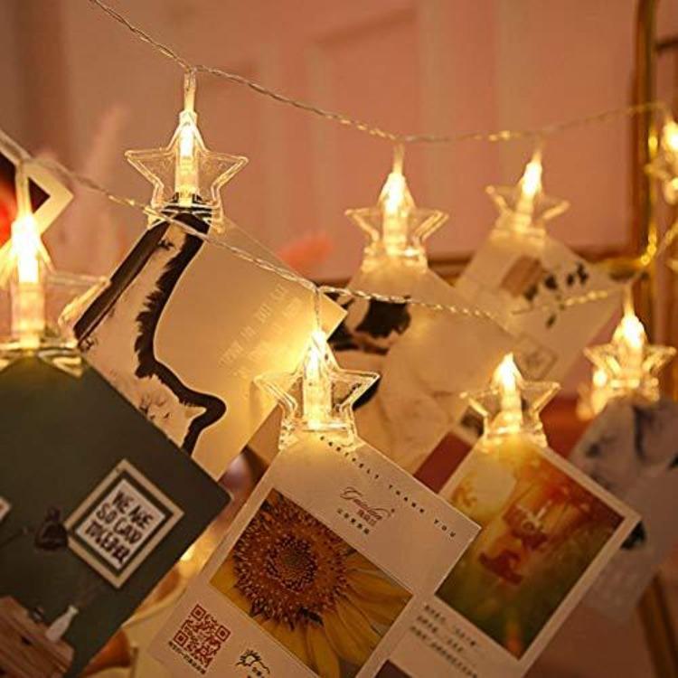 Photo Star Clip String Lights 1.5m Battery | Creative Living