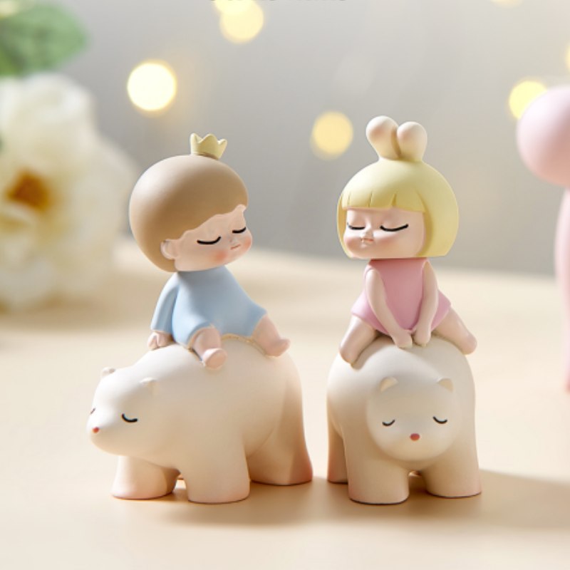 Shaking Head Doll Figure Set | Creative Living